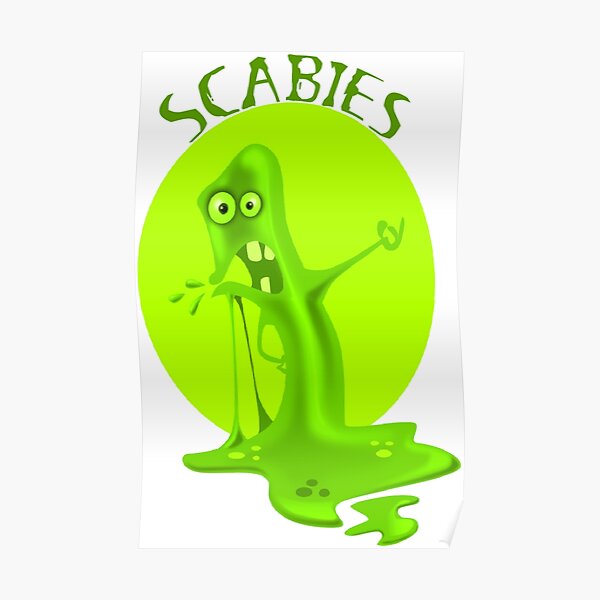 "Scabies" Poster by RoaaMagic | Redbubble