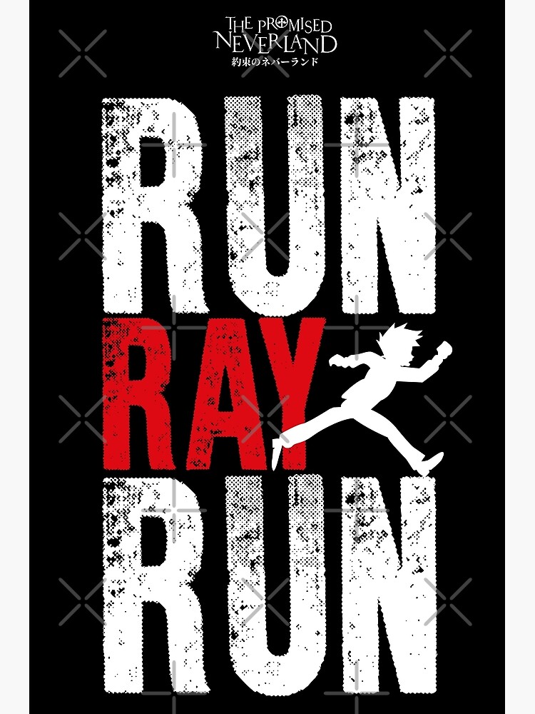 "THE PROMISED NEVERLAND: RUN RAY RUN" Art Print by FunGangStore | Redbubble