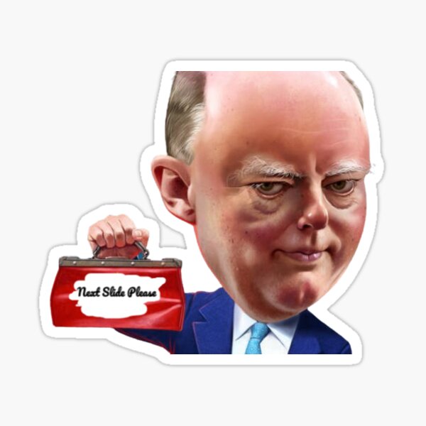 "Chris Whitty - Next Slide Please Classic T-Shirt Next Slide Please ...