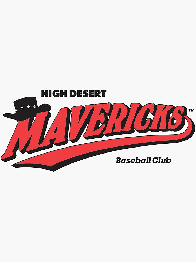 "High Desert Mavericks Baseball Logo" Sticker for Sale by jordansarcher ...