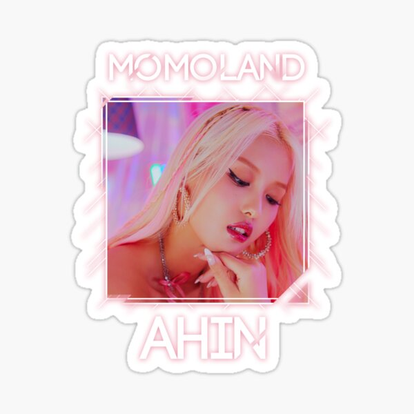 "Momoland - Ahin" Sticker for Sale by 95amy | Redbubble