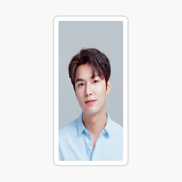 "Actor Lee Min-ho" Sticker for Sale by KookDesignZ | Redbubble