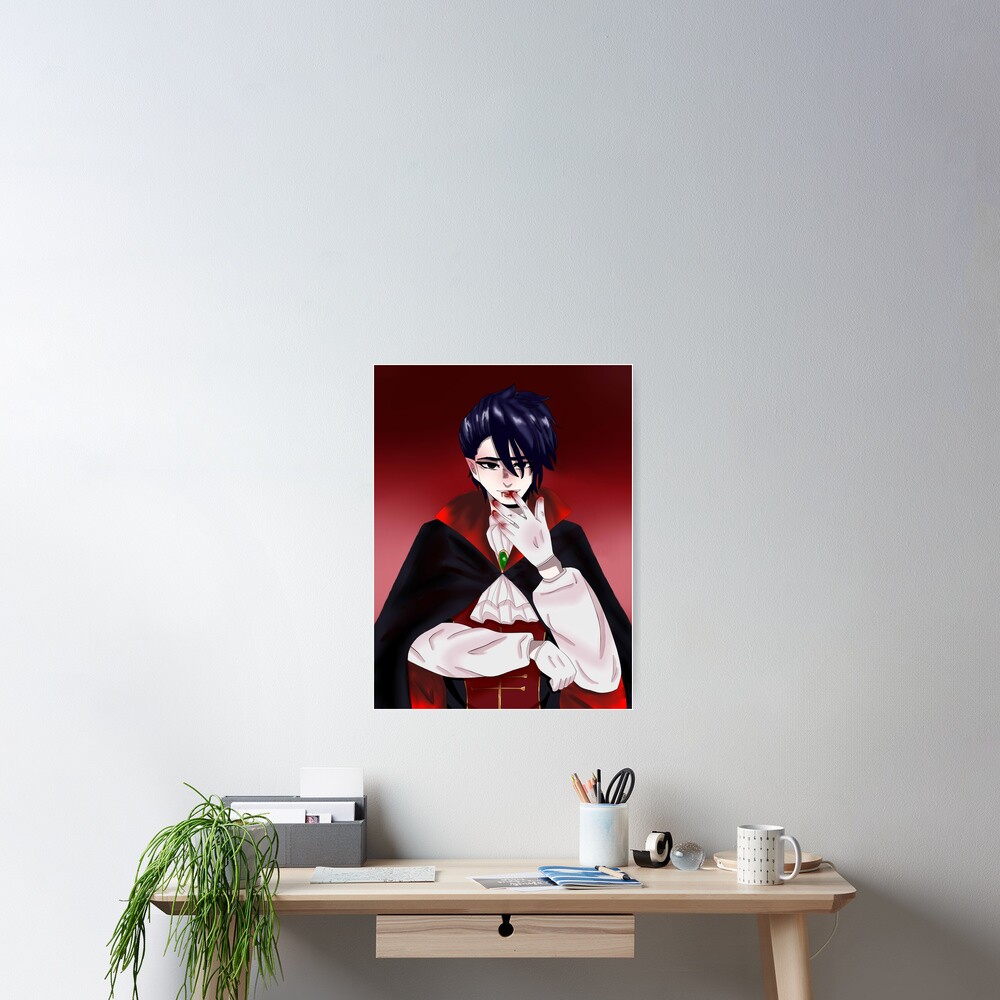 "Tamaki Amajiki Vampire MHA Fanart" Poster von SeyfridS | Redbubble