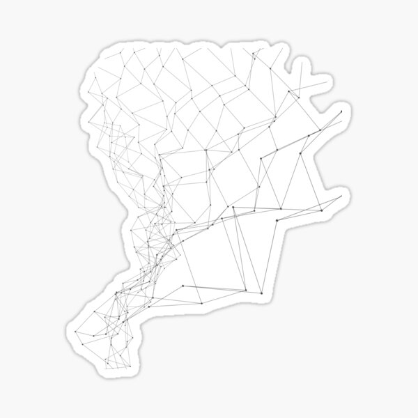 "Geometric Shapes, Modern + Contemporary" Sticker for Sale by ...