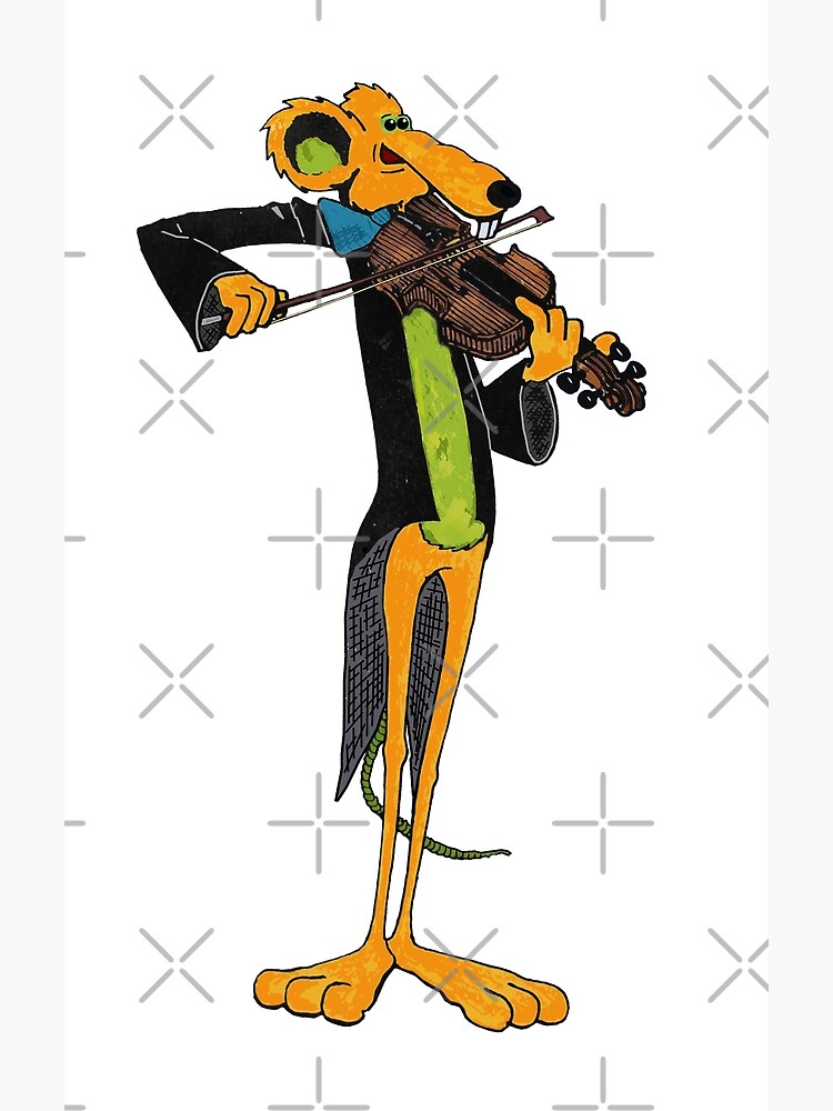 Póster «Violín Viola Ratty Rat» de Havocgirl | Redbubble