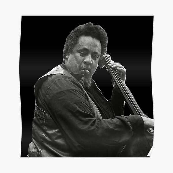 "Charles Mingus on the Bass" Poster for Sale by food-for-jazz | Redbubble