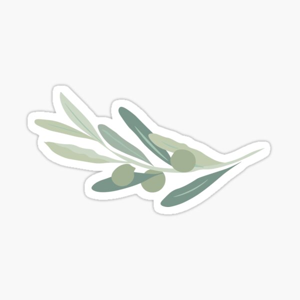 "Olive Branch" Sticker by AnOrganicAussie | Redbubble