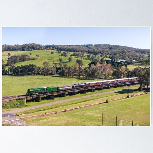 "Southern Highlands 3801 - Australian steam locomotive." Poster for ...