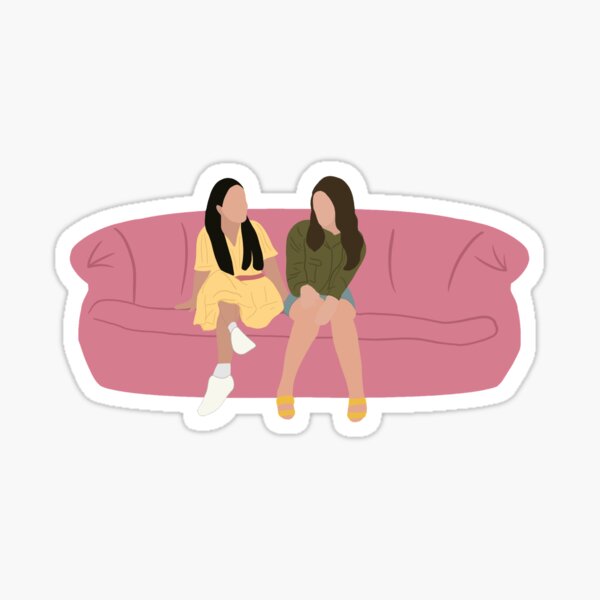 Pegatina «Lara Jean y Gen TATBILB» de concertculture | Redbubble