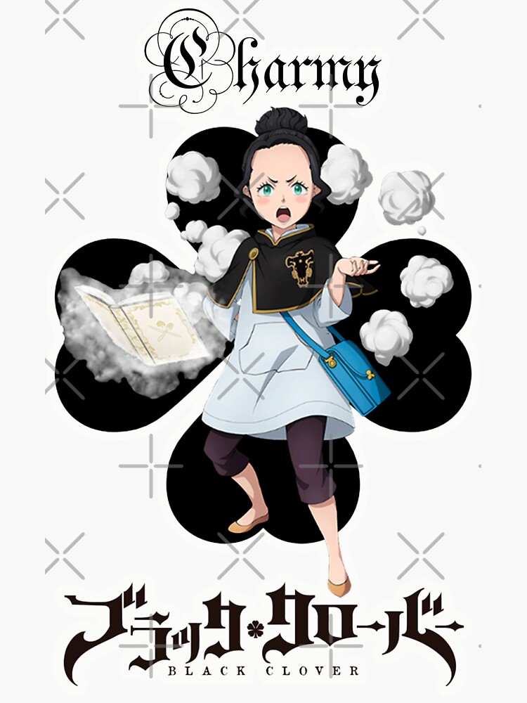 Pegatina «Charmy Pappitson Black Clover Trebol negro» de Boukem15 ...