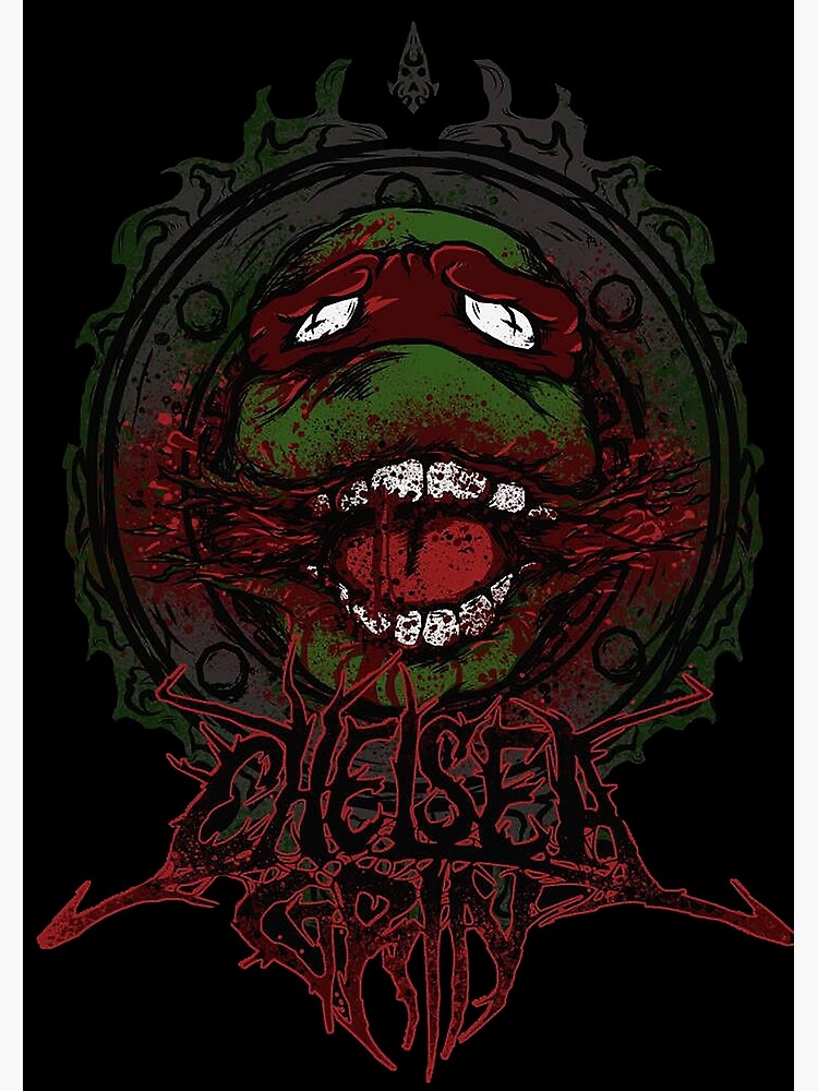 "ninja turtle grin" Poster for Sale by Scound1980 | Redbubble