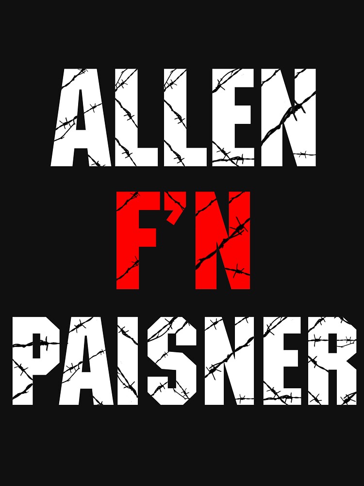 "Official WiR Allen Paisner T-Shirt" T-shirt by TheBardLucian | Redbubble
