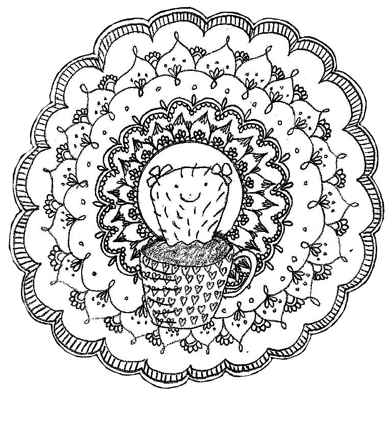 "cactus mandala" by goannabanana | Redbubble