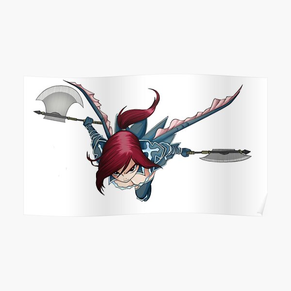 "fairy Tail: erza" Poster by DoomWolf | Redbubble