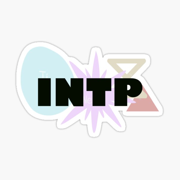 "MBTI Type: INTP" Sticker for Sale by WolfKat777 | Redbubble