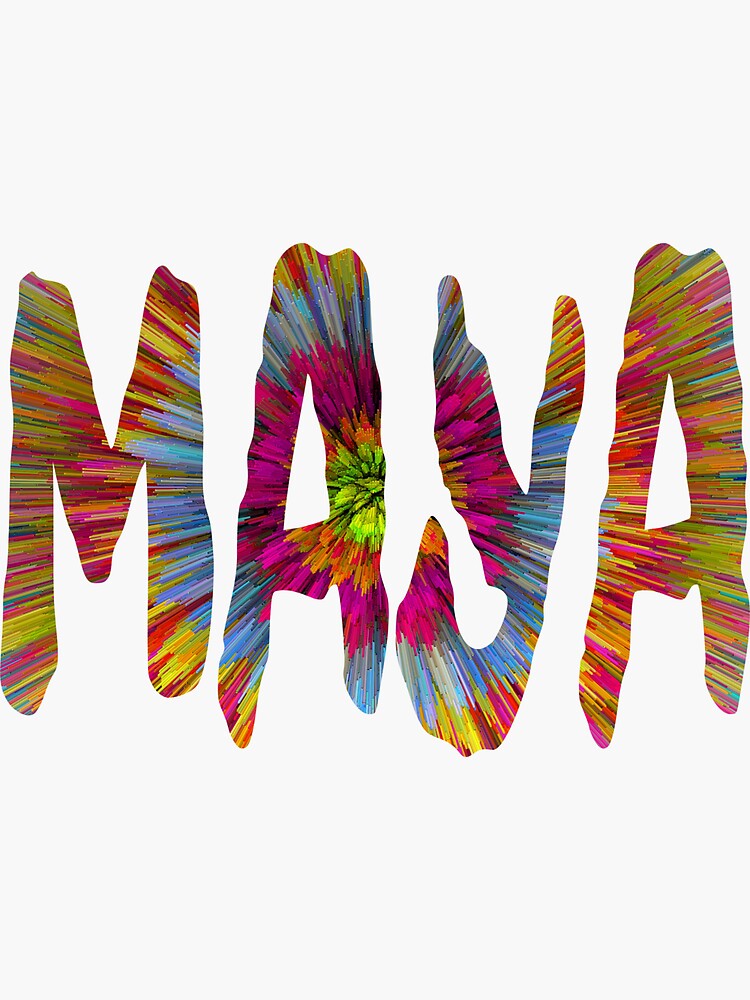 "Maya name" Sticker for Sale by Areashor | Redbubble