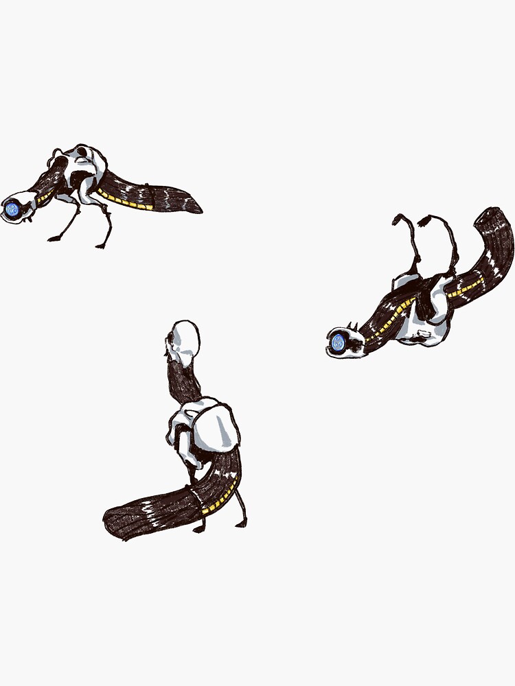 "Watcher HZD Sticker" Sticker for Sale by BasketCrab | Redbubble