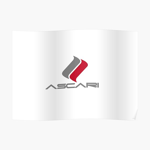"Ascari" Poster for Sale by maelorito | Redbubble
