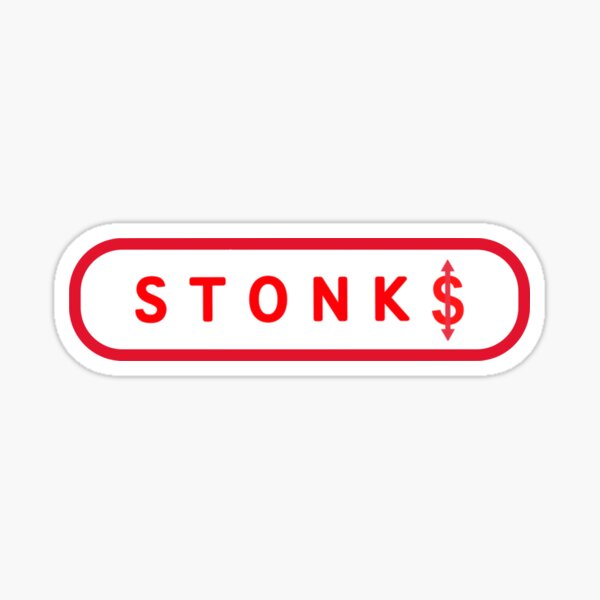 "Stonks Meme - Stock Meme " Sticker for Sale by molamode | Redbubble