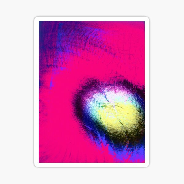 "Metallic" Sticker for Sale by cutelikeapeach | Redbubble