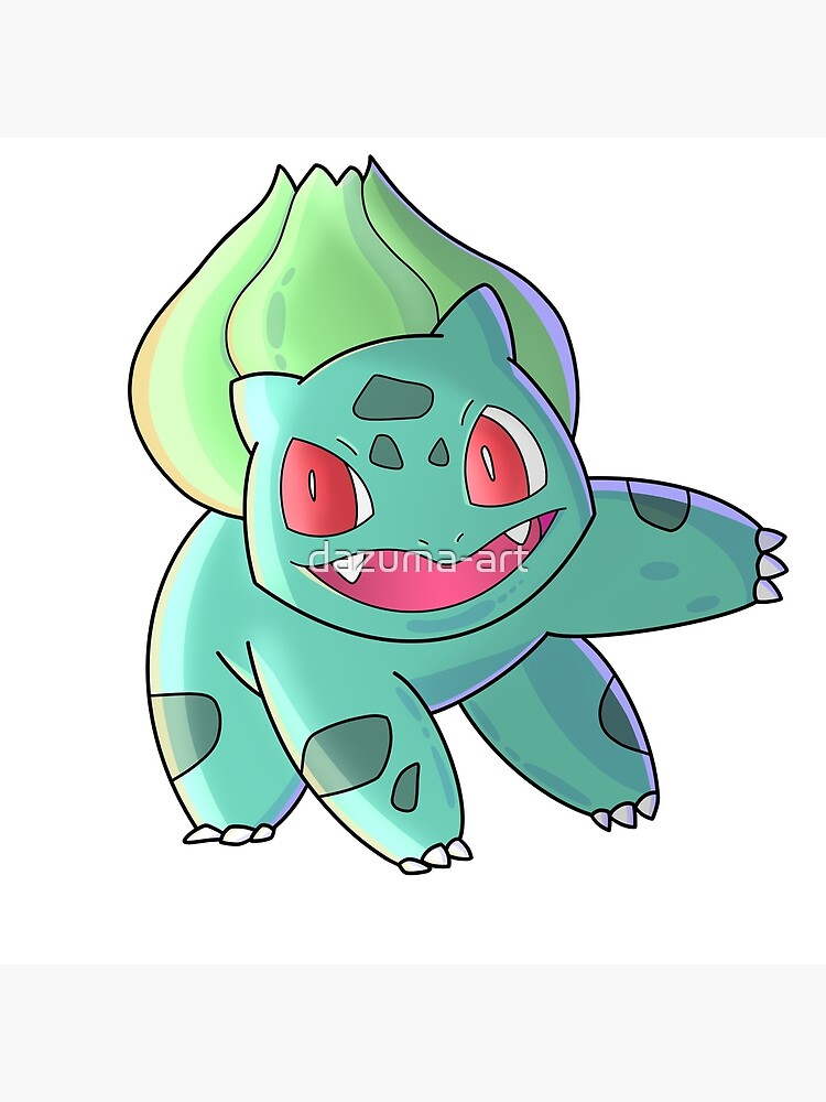 "Bulb monster sticker" Poster by dazuma-art | Redbubble