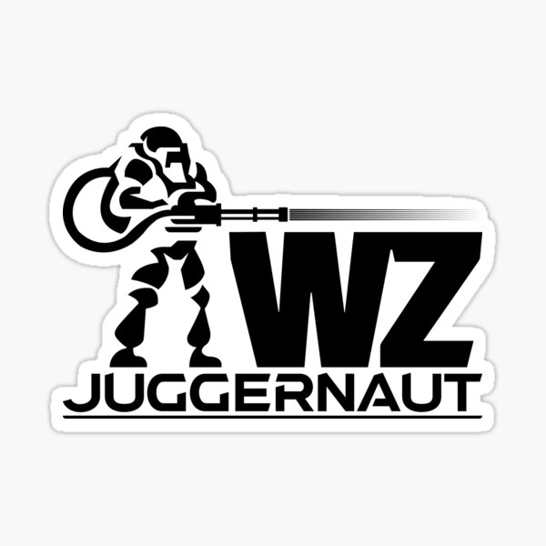 "Warzone Juggernaut" Sticker for Sale by DragonGFX | Redbubble