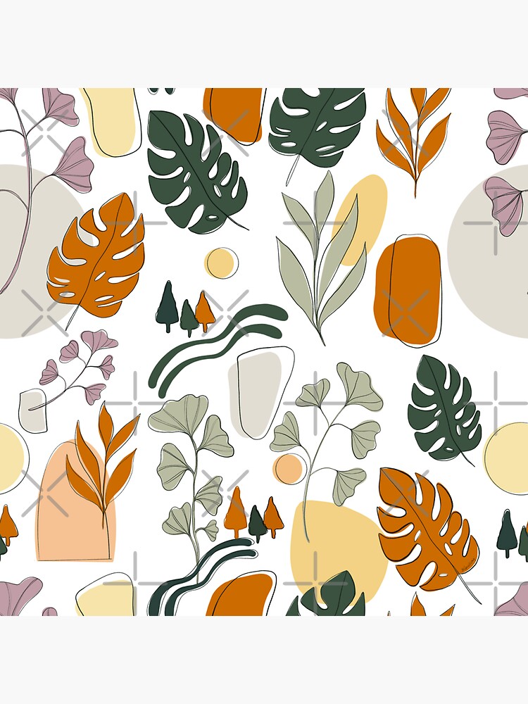 "Concept of nature surface pattern design " Sticker by Fugenzo | Redbubble