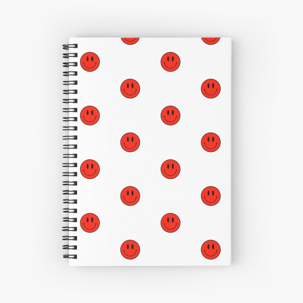 "Red smiley face" Sticker for Sale by Kostrem | Redbubble