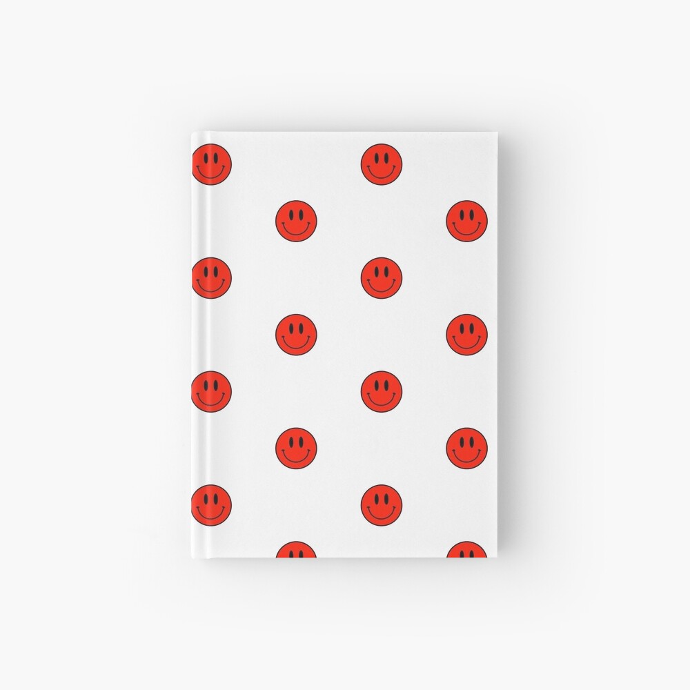"Red smiley face" Sticker for Sale by Kostrem | Redbubble