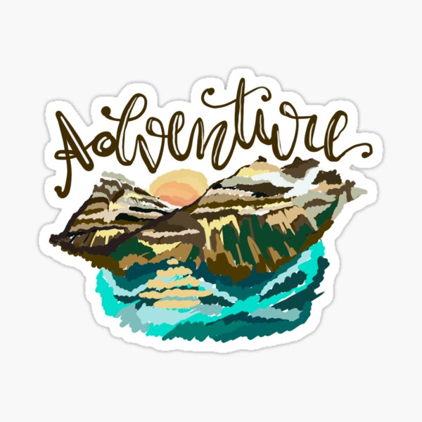 "Adventure Remake" Sticker for Sale by brynn-shirley | Redbubble