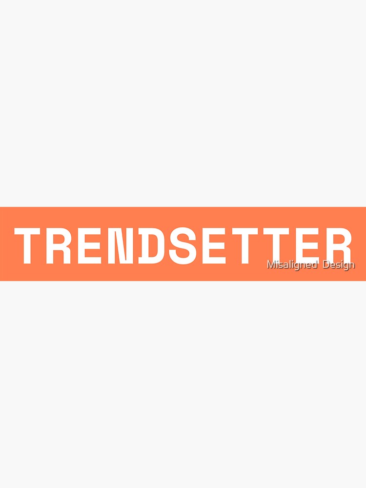 "TRENDSETTER: designer sticker pack" Sticker for Sale by Lei-NIE ...