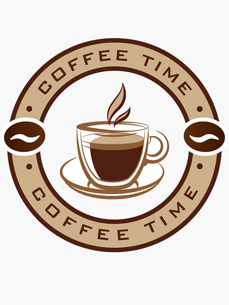 "Your coffee is ready, coffee time 6" Sticker for Sale by Ripoubsb ...