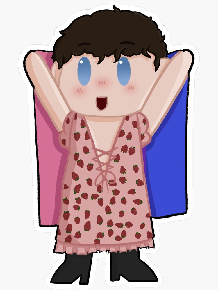 "Chibi Eret" Sticker by anerdhavingfun | Redbubble