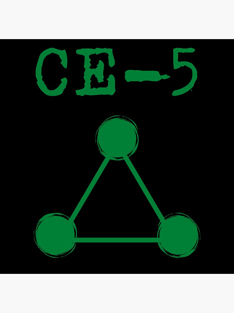 "CE-5 / CE5 Series #8 - CE-5 + Crop Circle - Green" Sticker for Sale by ...