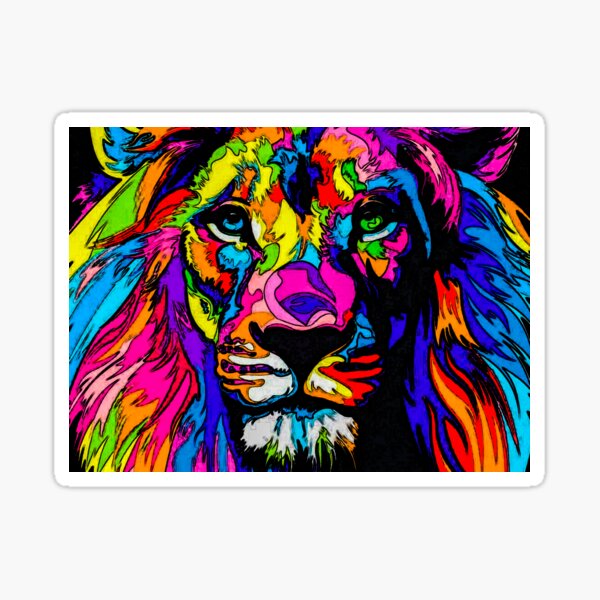 "Leon in color" Sticker for Sale by NickysThoughts | Redbubble