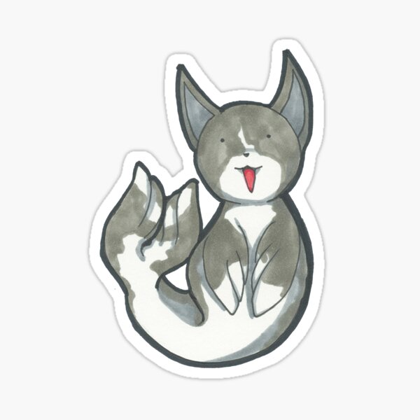 "Mercat "Otis"" Sticker for Sale by RenaInnocenti | Redbubble