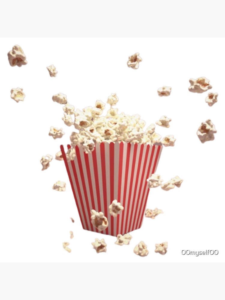 "Happy popcorn" Art Print by 00myself00 | Redbubble