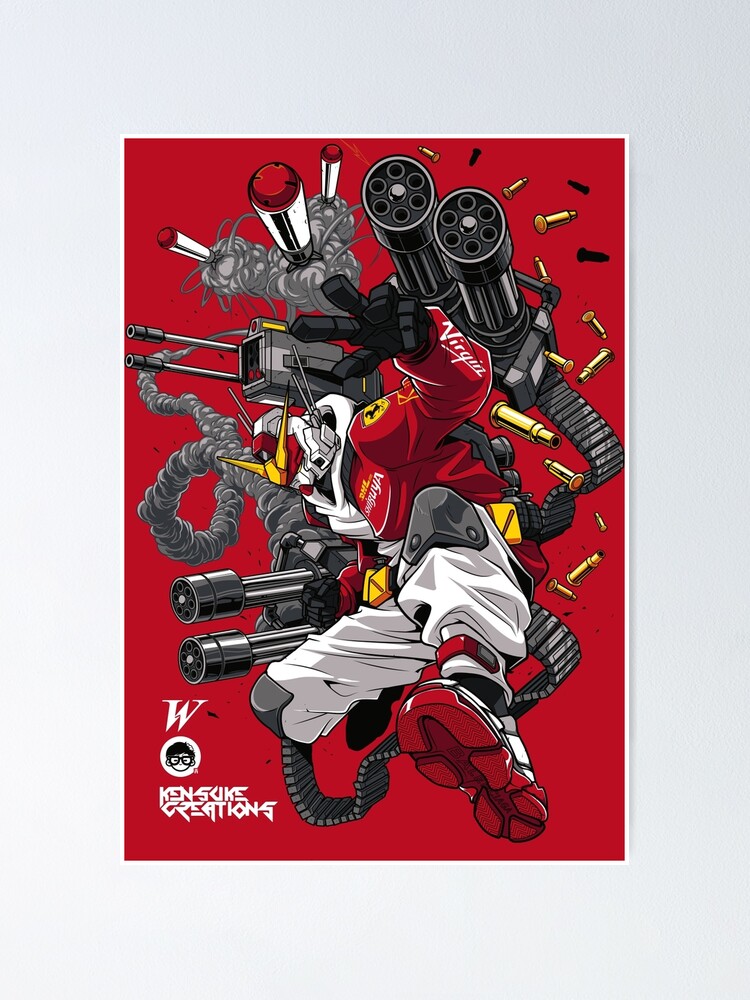 "Heavy Arms" Poster by KenHensly | Redbubble