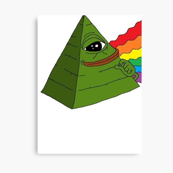 Rare Pepe Canvas Prints | Redbubble