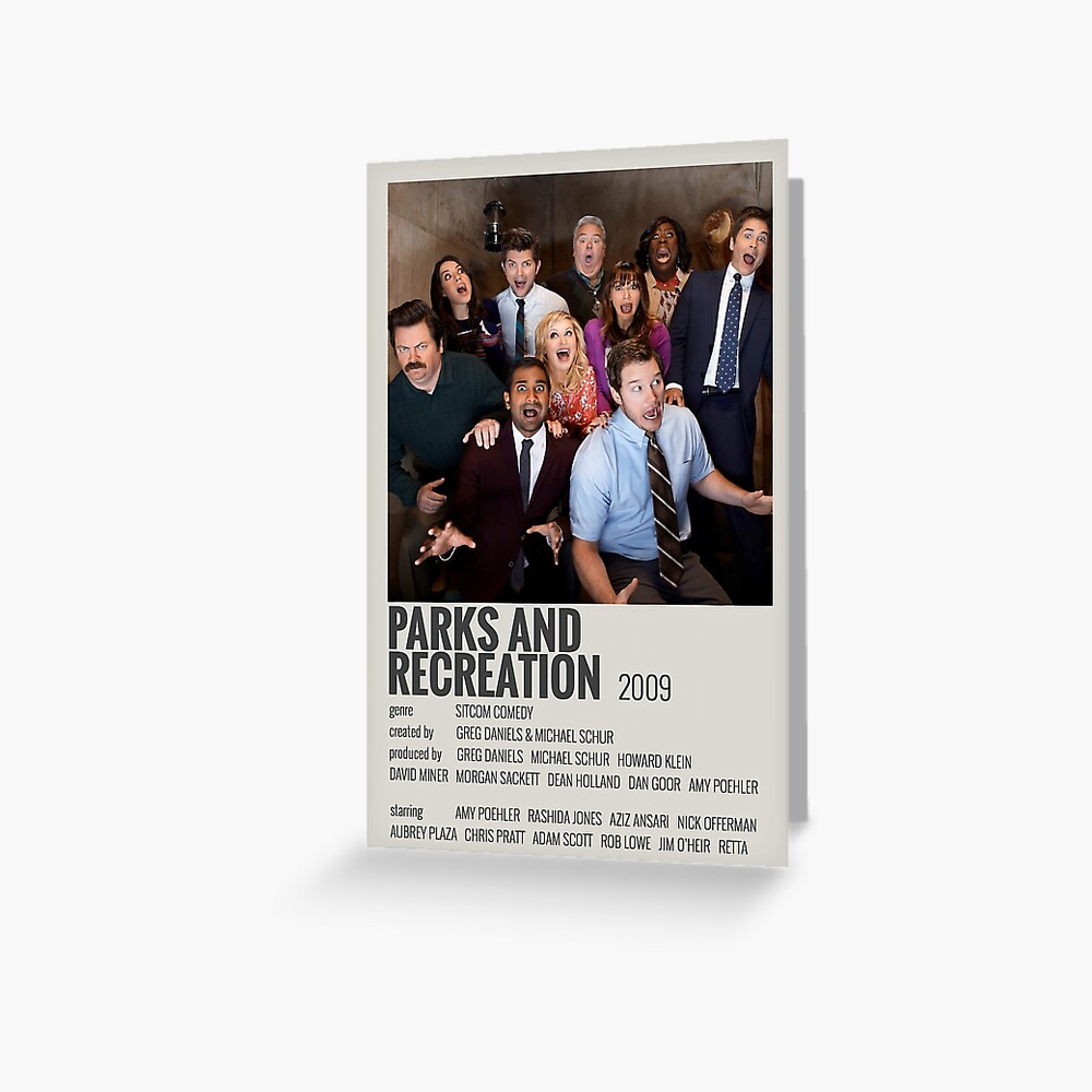 "Parks And Recreation Minimalist Poster" Poster for Sale by dlagrimas ...