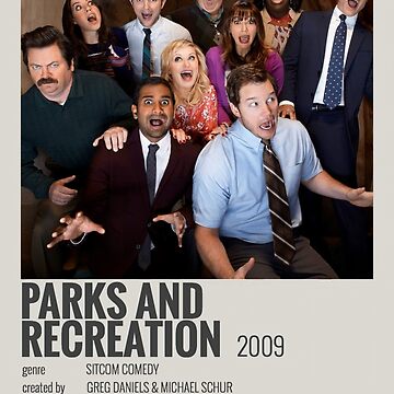 "Parks And Recreation Minimalist Poster" Poster for Sale by dlagrimas ...