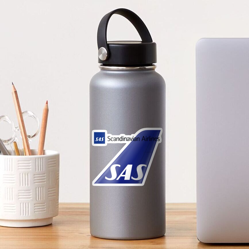 "SAS Airlines Logo" Sticker by NewSpirit333 | Redbubble