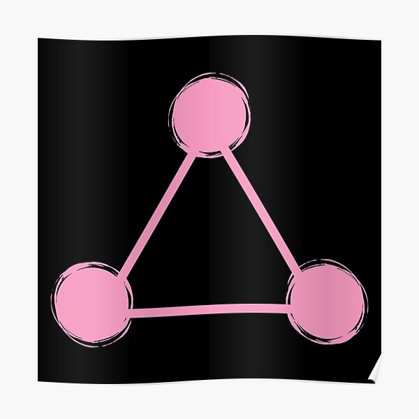 "CE-5 / CE5 Series #14a - Crop Circle - Pink" Poster by GoalsWithSoul ...