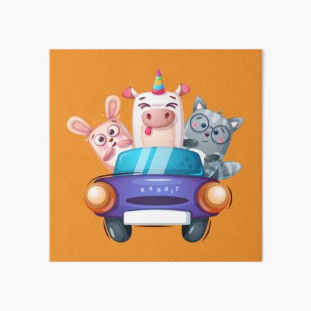 "Cute bunny rabbit loaf" Art Board Print by Suzie-Mara | Redbubble