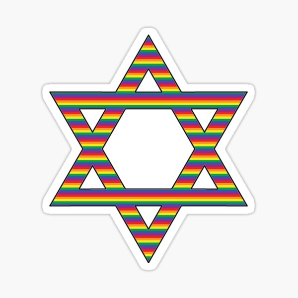 "Jewish Pride" Sticker for Sale by FakeRealLife | Redbubble