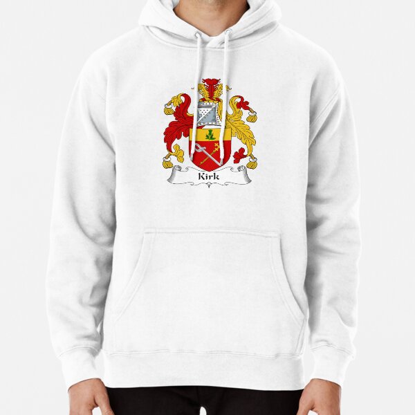 "Kirk Coat of Arms / Kirk Family Crest" Pullover Hoodie by ...