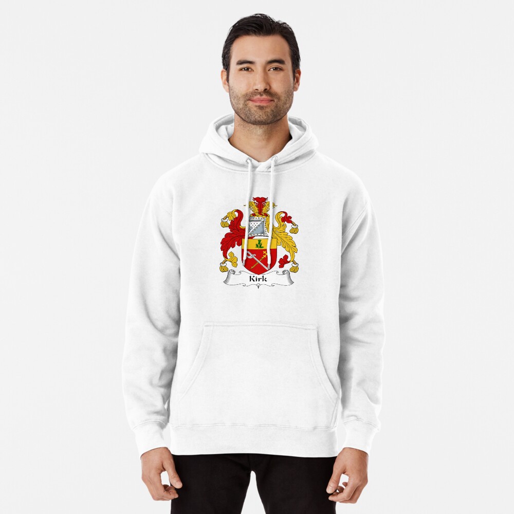 "Kirk Coat of Arms / Kirk Family Crest" Pullover Hoodie by ...