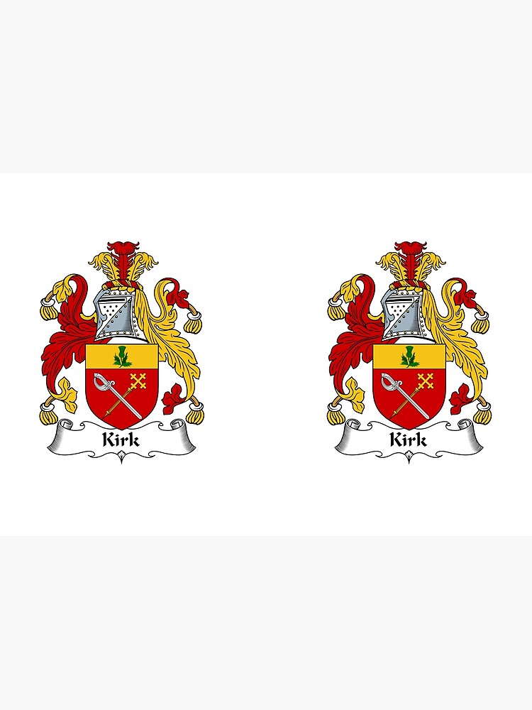 "Kirk Coat of Arms / Kirk Family Crest" Hardcover Journal for Sale by ...
