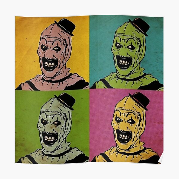 "Terrifer horror movie pop art " Poster by Premiumdesignzx | Redbubble