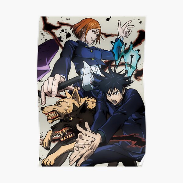"Design Megumi Wolf" Poster for Sale by Shabin- | Redbubble